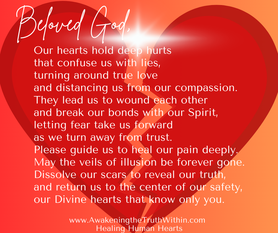 Prayer to Heal Deep Hurts - Amâeil (Melinda Urban): Intuitive ...